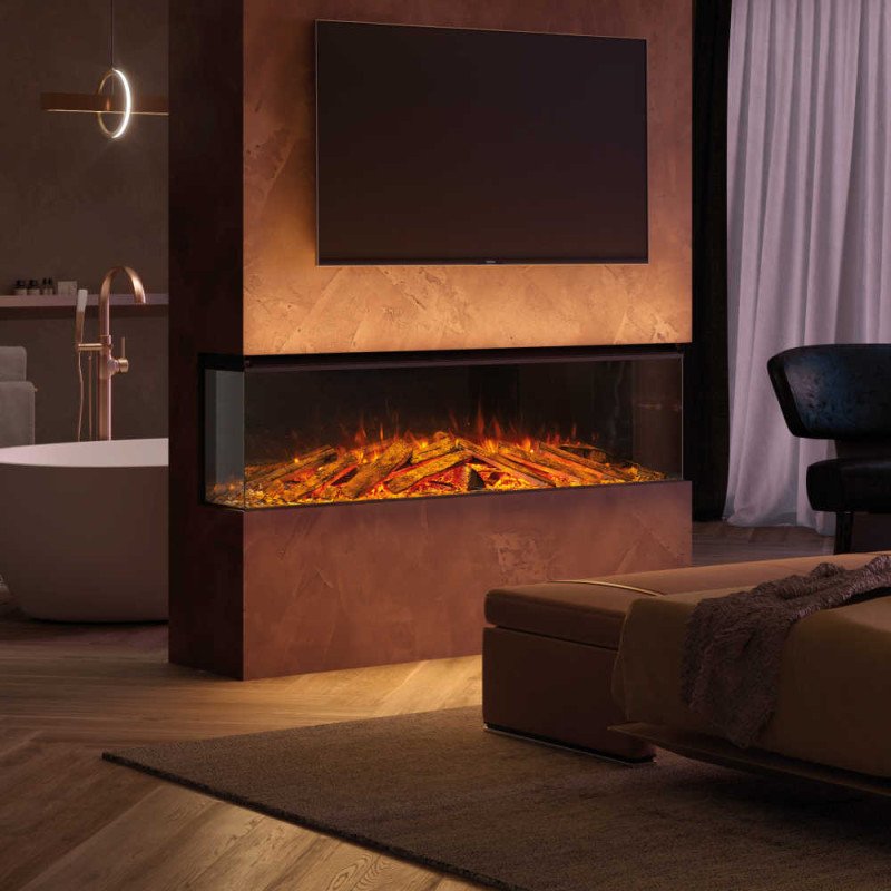 Cheminée Électrique À Effet De Flammes Lumen 2000W | Extraflame